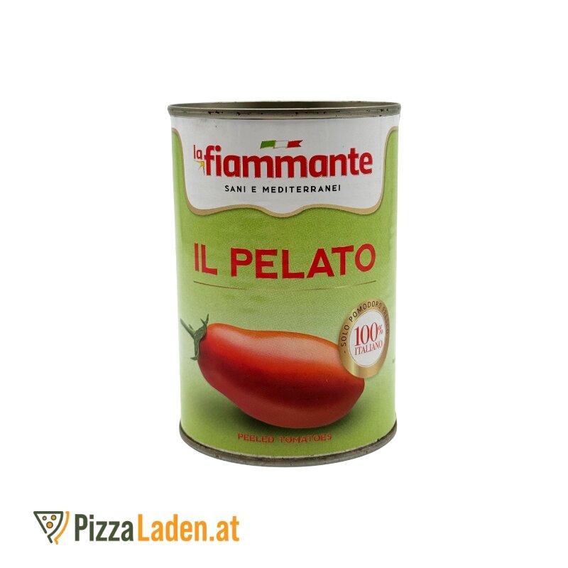 La Fiammante I"l Pelato" Geschälte Tomaten - 400g für Pizza, Pastasau ...