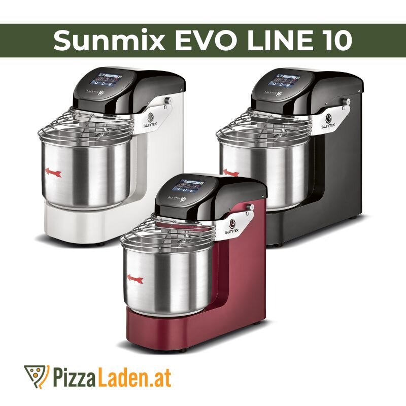 Sunmix Evo Line 10 - Hochleistungs-Knetmaschine - 10 kg Teigkapazität ...
